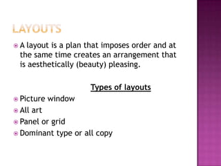Layout(advt.) by sarath | PPT