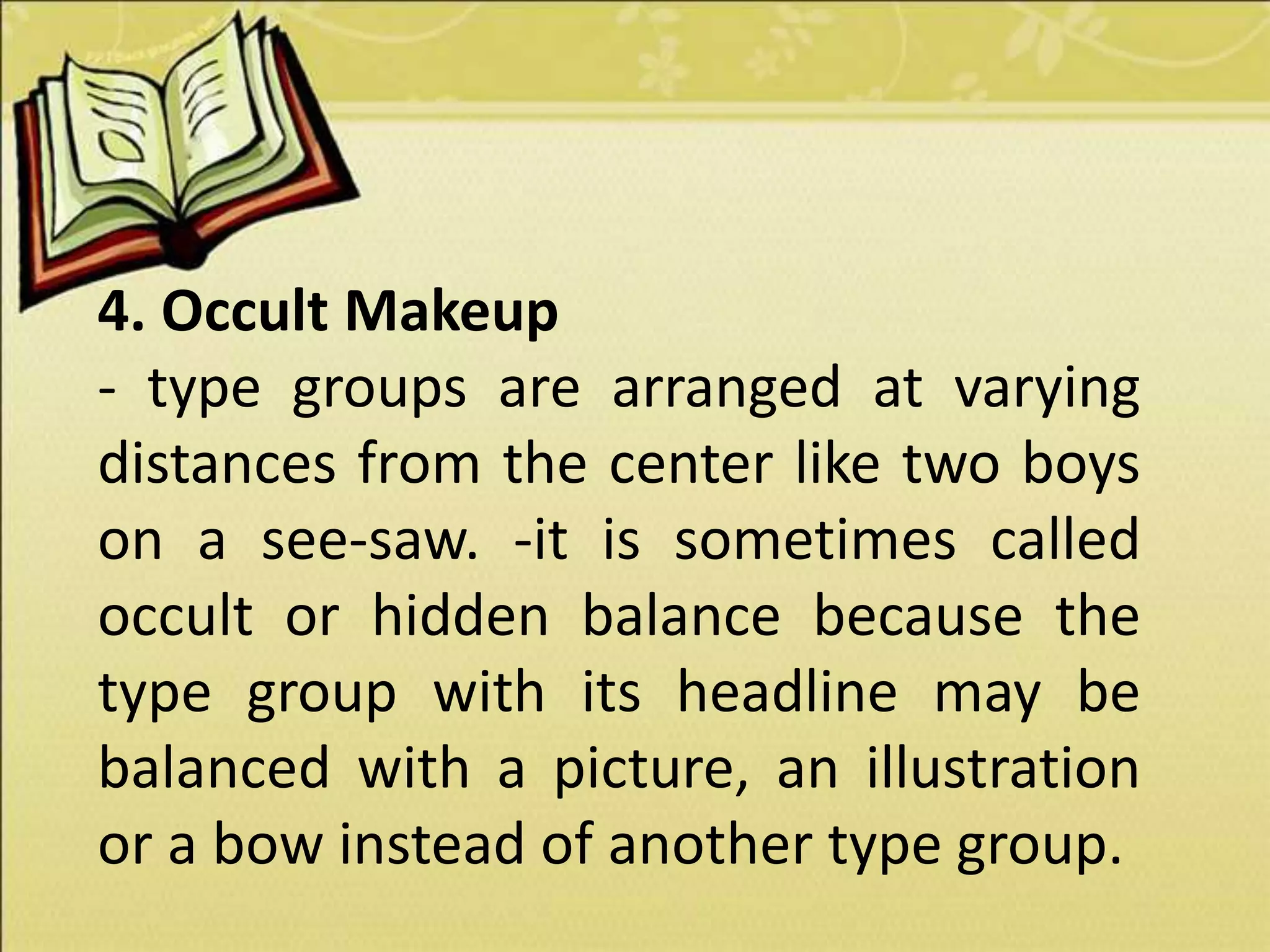 Layout and Makeup | PPTX