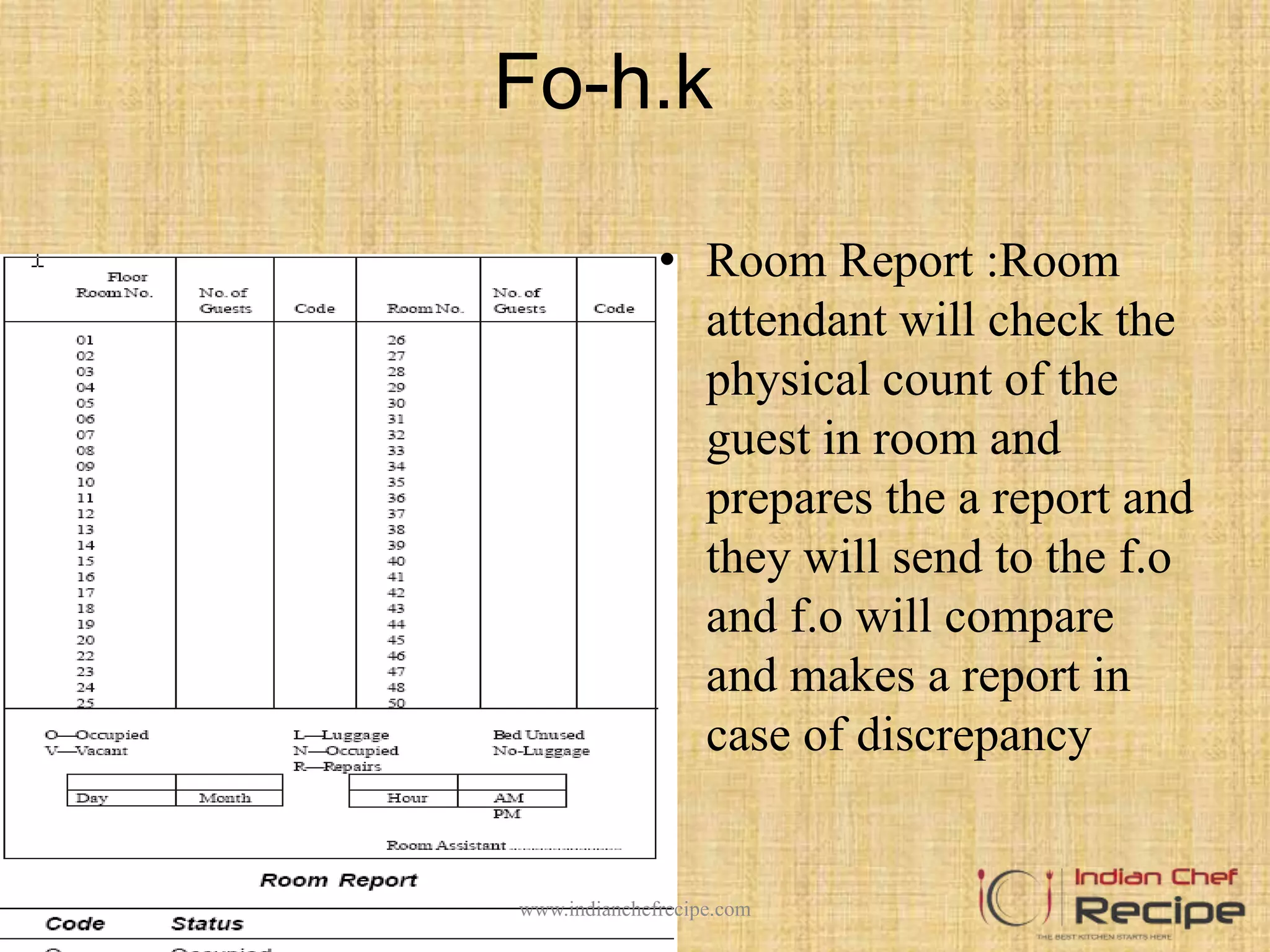 LAYOUT AND SECTIONS OF FRONT OFFICE | PPTX