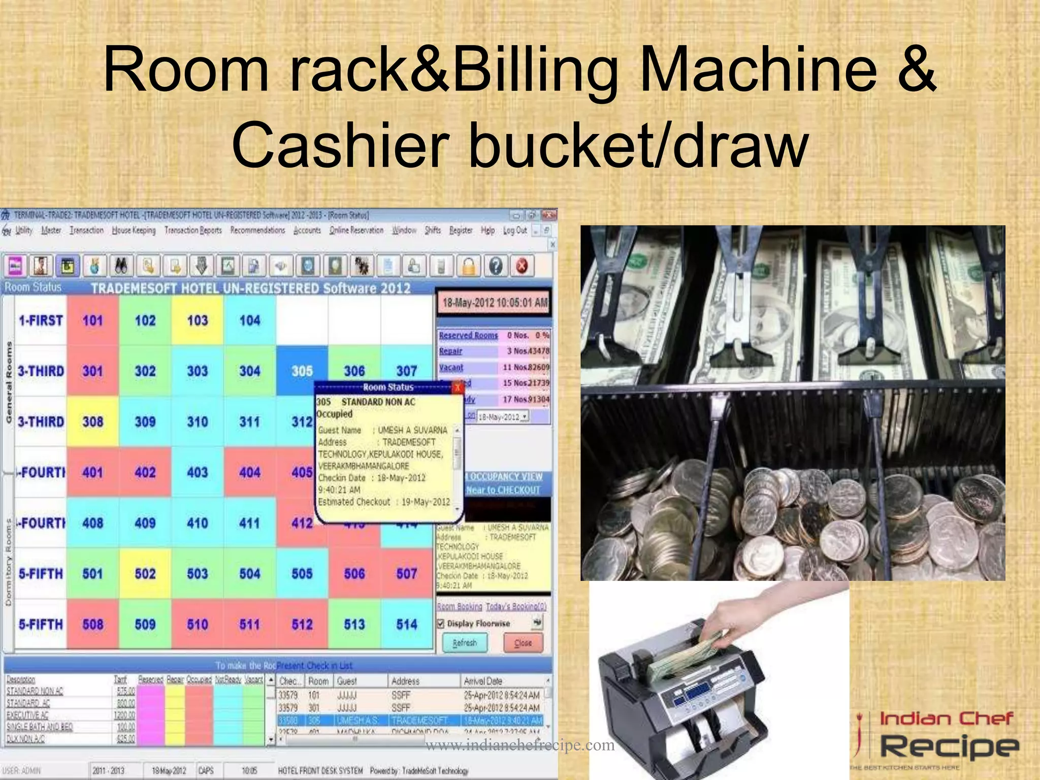 LAYOUT AND SECTIONS OF FRONT OFFICE | PPTX