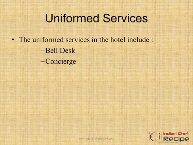 LAYOUT AND SECTIONS OF FRONT OFFICE | PPTX | Hospitality Industry ...