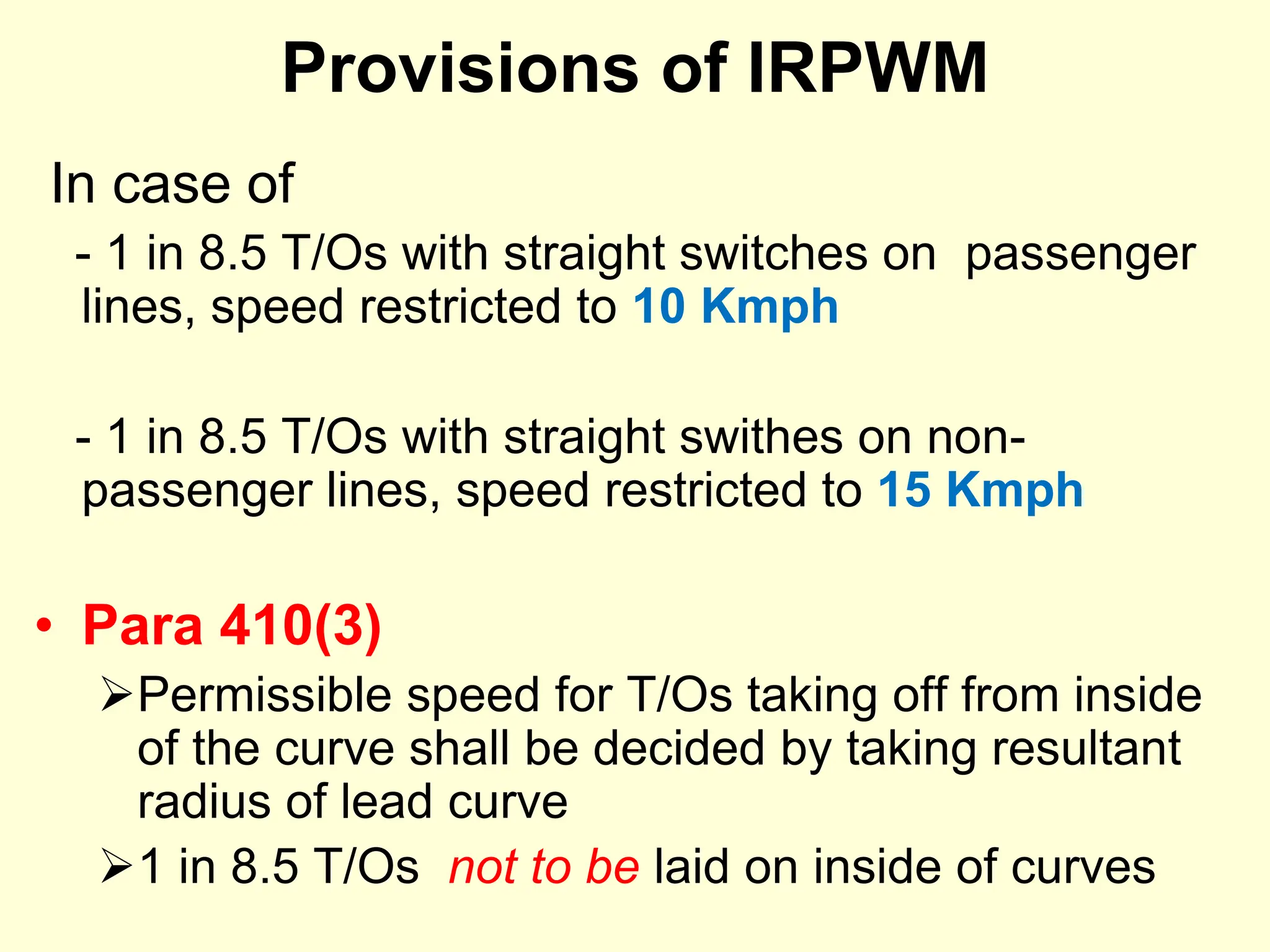 LAY OUT CALCULATIONS (1).pptx | Rail Travel | Travel Type