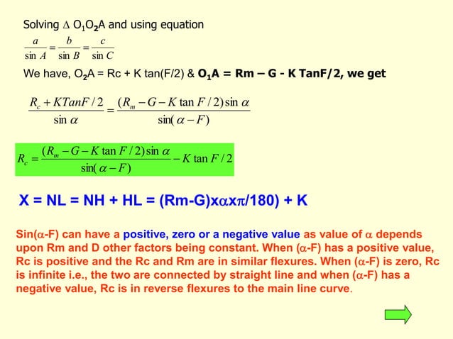 LAY OUT CALCULATIONS (1).pptx | Rail Travel | Travel Type