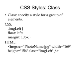 Layout & css lecture | PPT