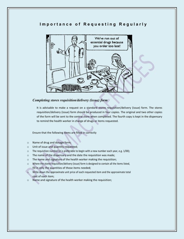 Layout for medicine store | DOCX