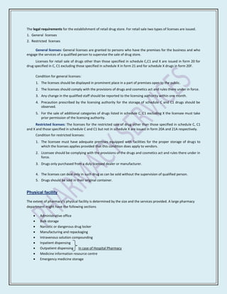 Layout for medicine store | DOCX