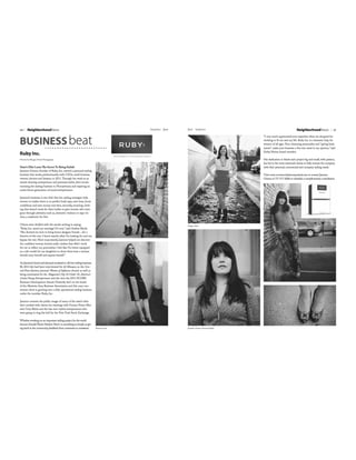 Ruby, Inc. Featured in Neighbors the Exclusive N2 Publication for Bent ...