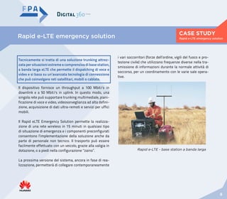 Case Study - Rapid e-LTE emergency solution | PPT