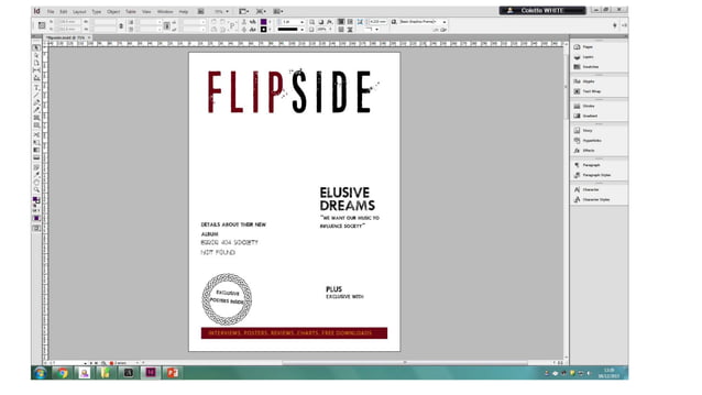 Layout front page | PPTX