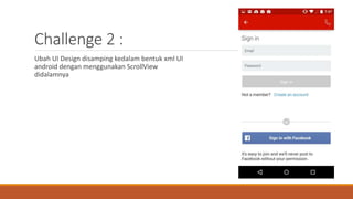 Layout, listview, gridview, and adapter | PPT