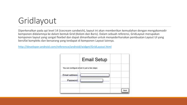 Layout Listview Gridview And Adapter Ppt