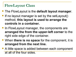Layout manager | PPT