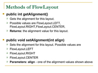 Layout manager | PPT