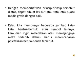 Lay out media grafis | PPT