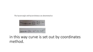 Layout of a curve- Coordinate method.pptx