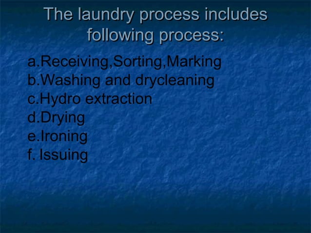 Layout of housekeeping dept. with explanation | PPT