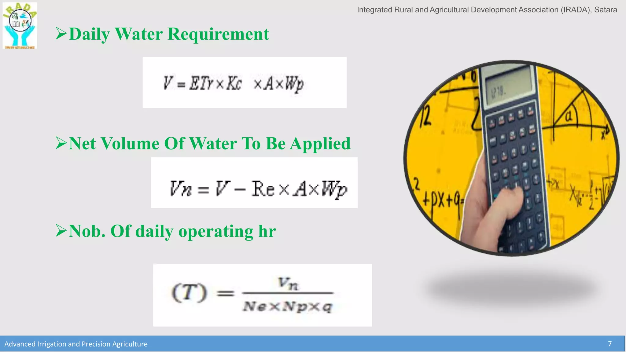 Layout of drip irrigation system | PPTX