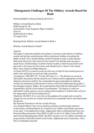 Layout Of Essay | PDF