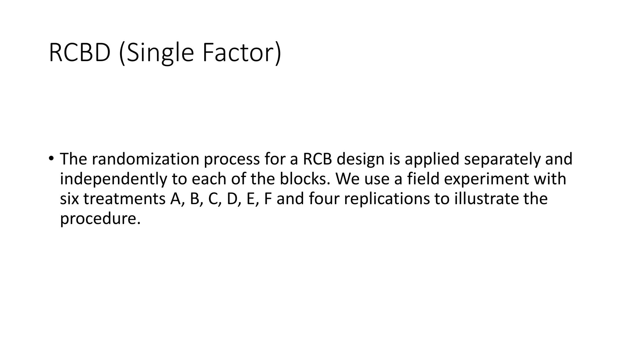 Layout of Agricultural field experiments | PDF