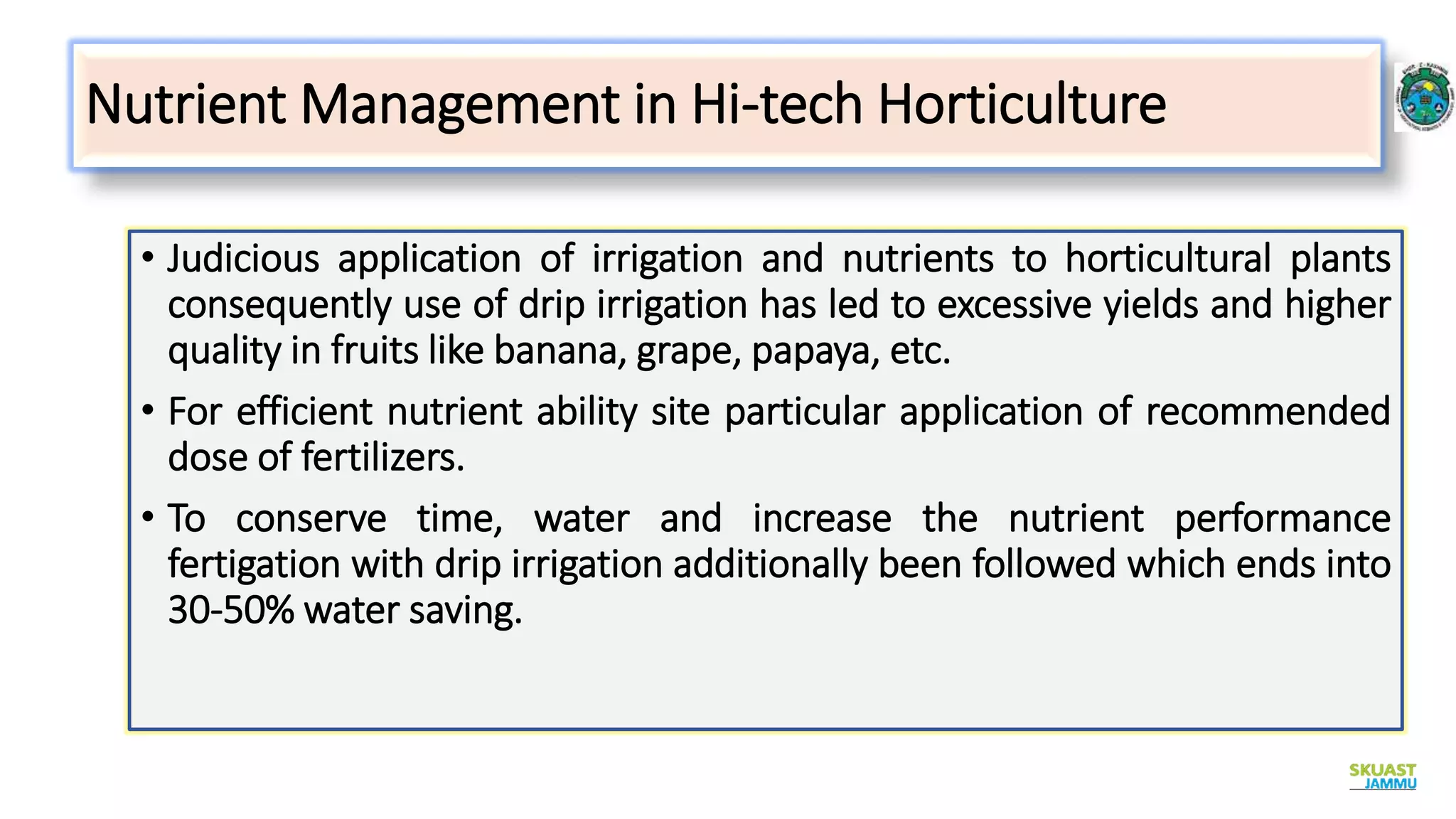 Layout of Hi-Tech Nursery, Pros and Cons.pptx