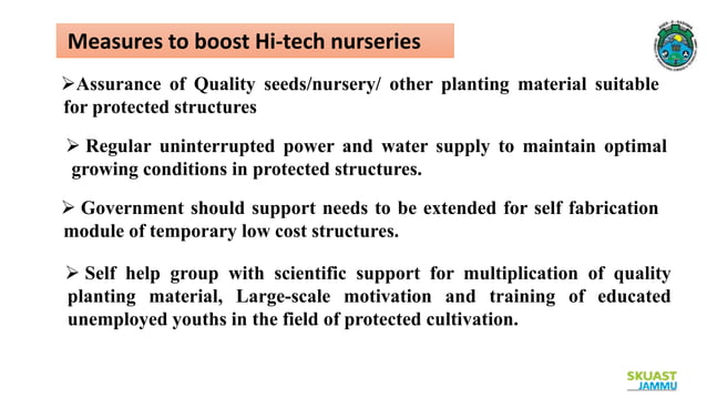 Layout of Hi-Tech Nursery, Pros and Cons.pptx