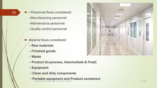 Layout of pharmaceutical building and services | PPTX | Pharmaceutical ...