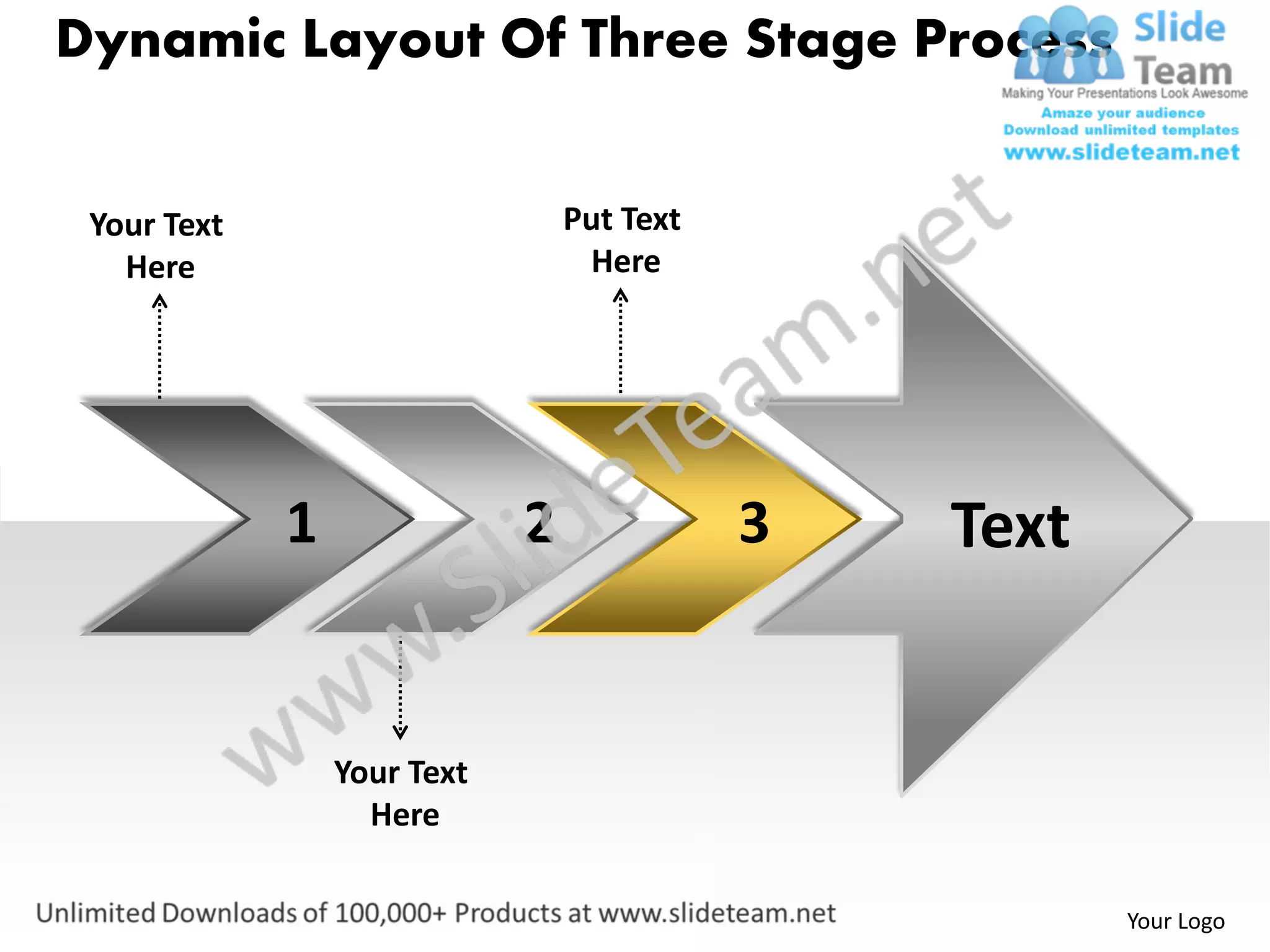 Layout of three stage process manufacturing flow chart symbols power ...