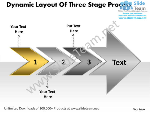 Layout of three stage process manufacturing flow chart symbols power ...
