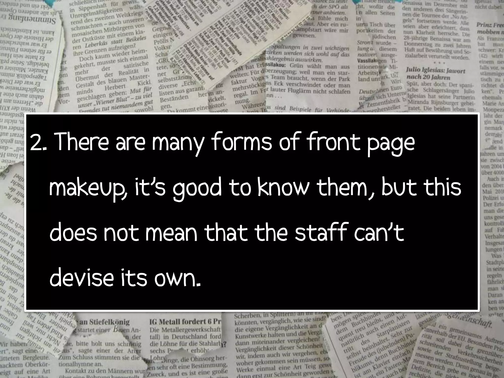 Layout or Makeup Journalism | PPTX