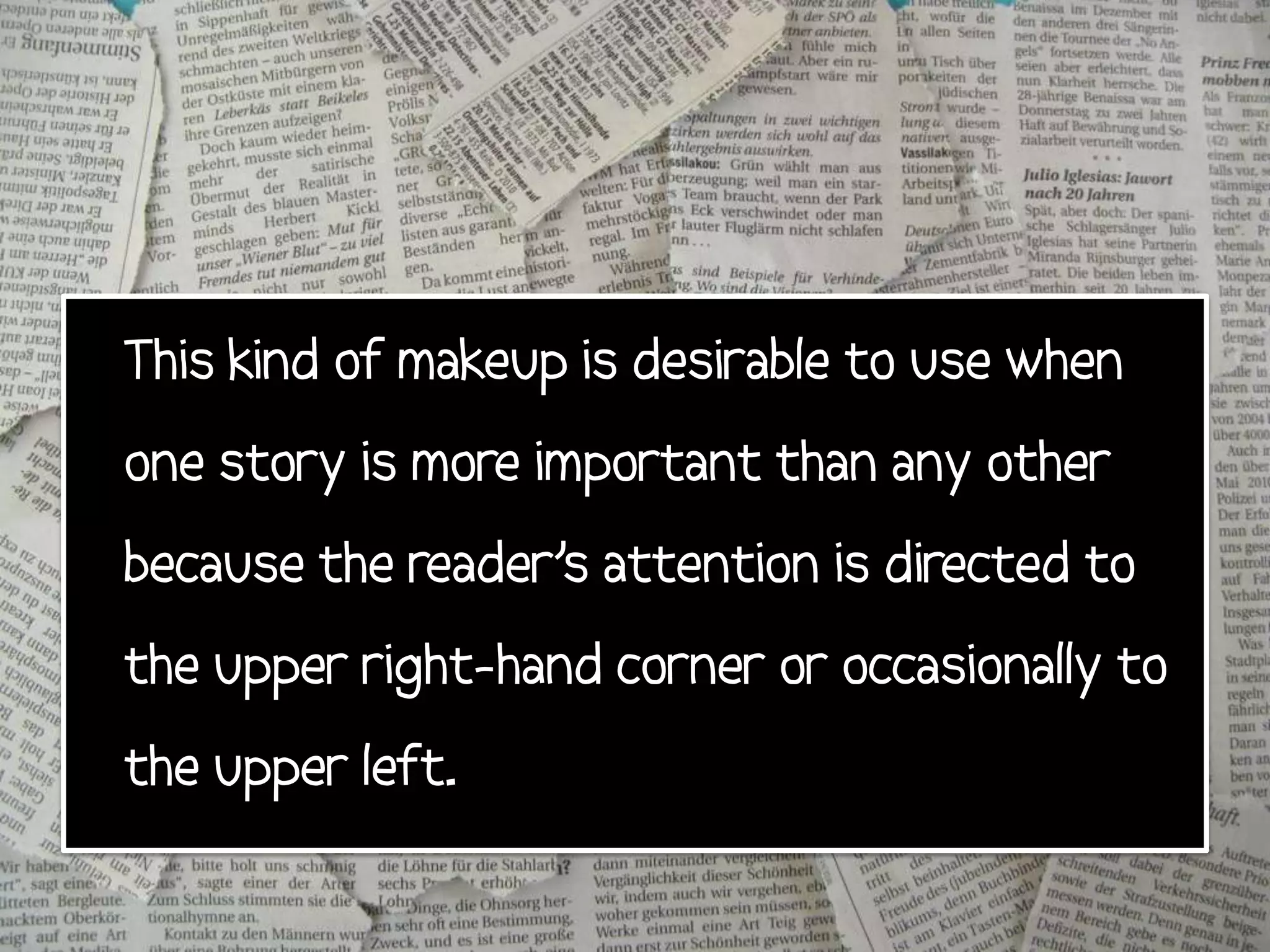 Layout or Makeup Journalism | PPTX