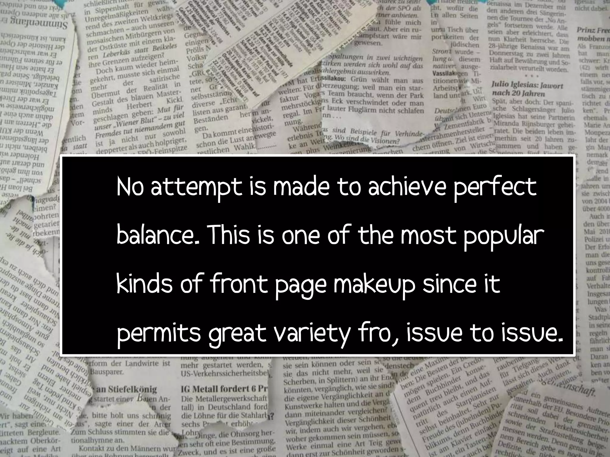 Layout or Makeup Journalism | PPTX