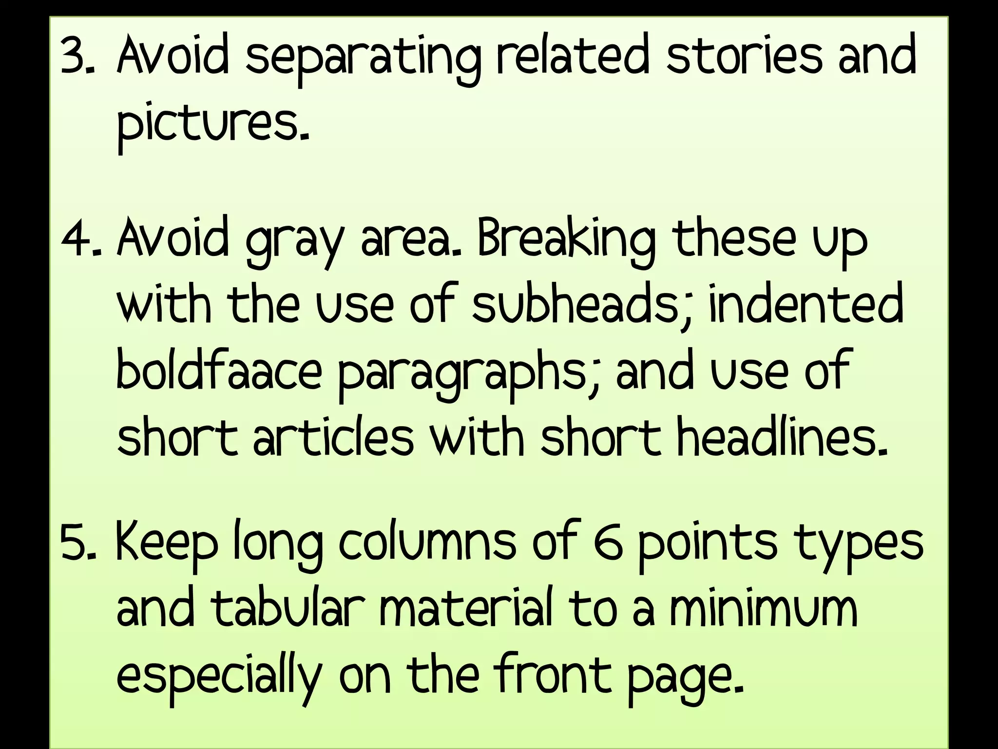 Layout or Makeup Journalism | PPTX