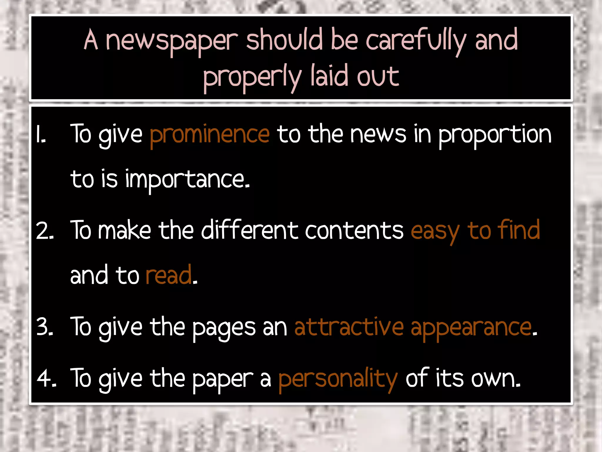 Layout or Makeup Journalism | PPTX