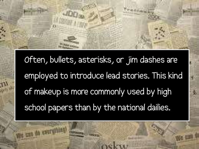 Layout or Makeup Journalism | PPTX