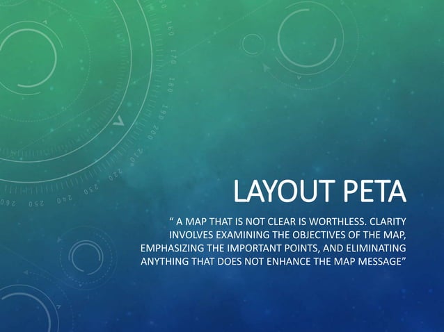 Pedoman Layout Peta Sesuai SNI - Indonesia National Standar of Mapping ...