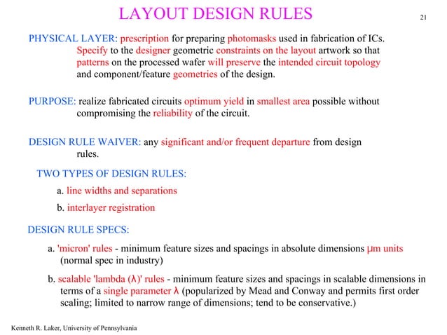 Layout rules | PDF