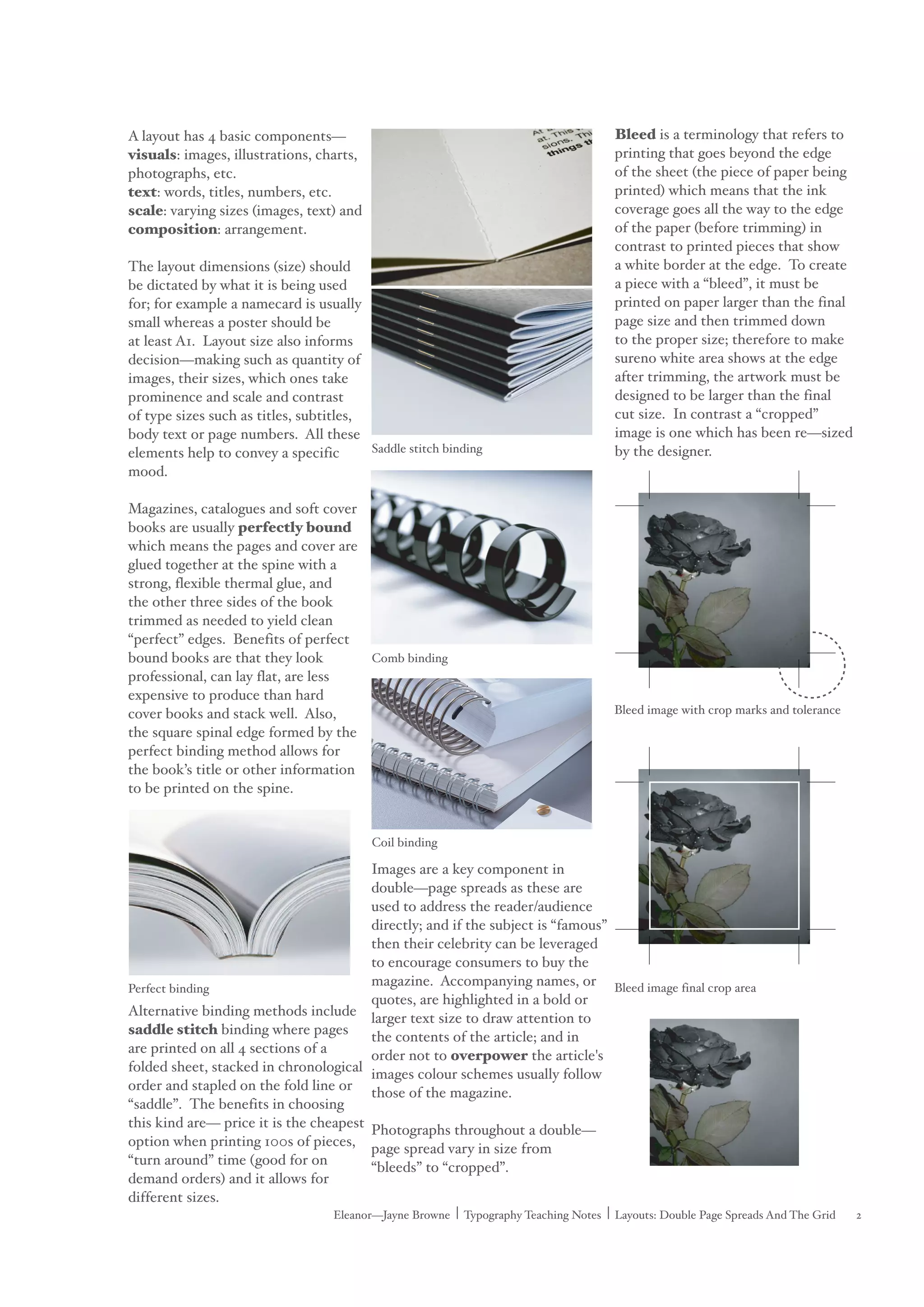 Guide To (Editorial) Layouts And Double—Page Spreads | PDF