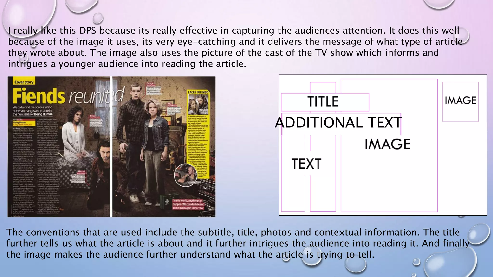 Layouts and analysis of posters and newspaper | PPT