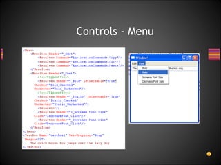 Layouts Controls | PPT