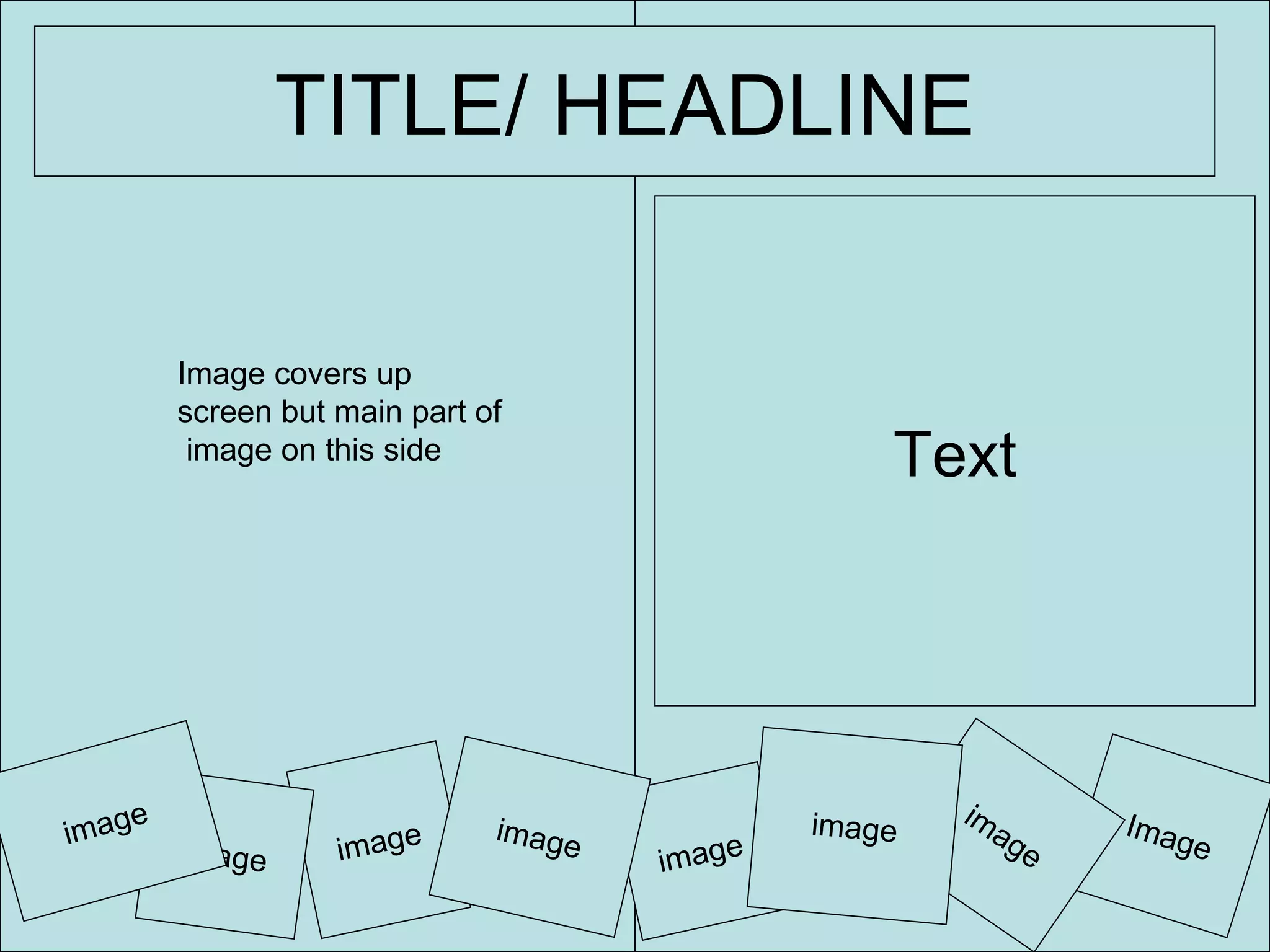 Layouts (double page spreads) | PPT