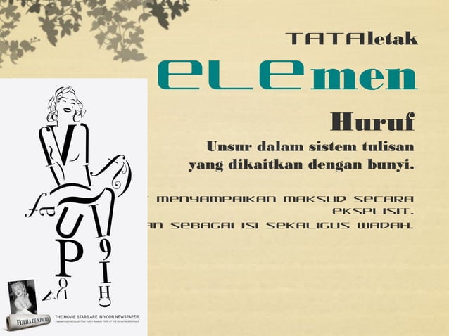 Tata Letak (layout) - Elemen Desain | PPT