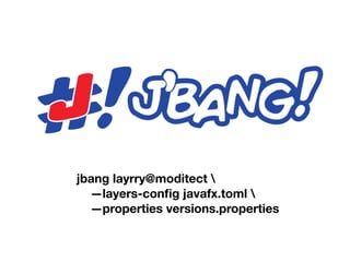 Building modular applications with JPMS and Layrry | PPT