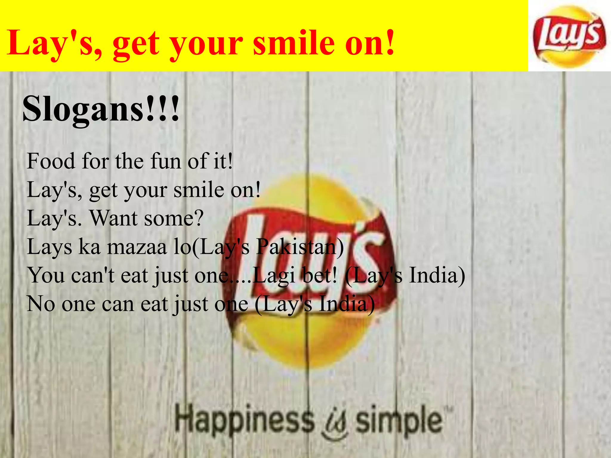 presntation on lays (marketing) | PPTX