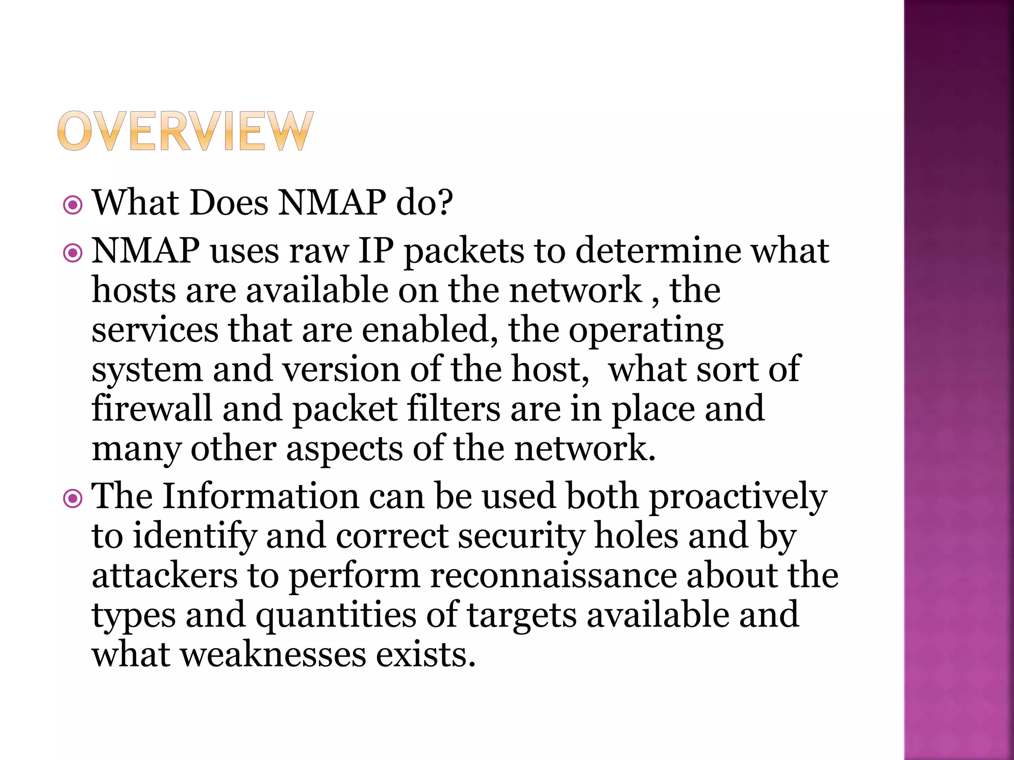 NMap | PPTX