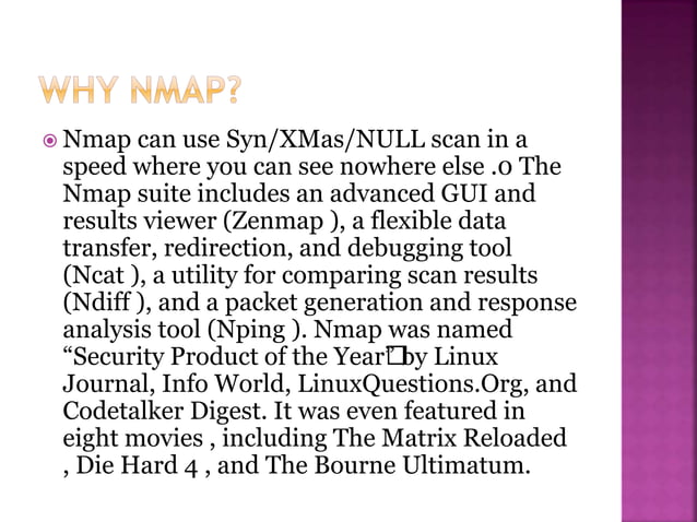 NMap | PPTX