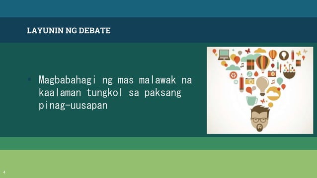 Layunin ng Debate | PPTX