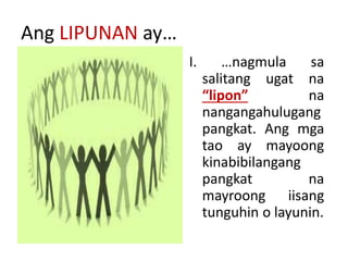 ESP 9 Layunin ng lipunan | PPTX
