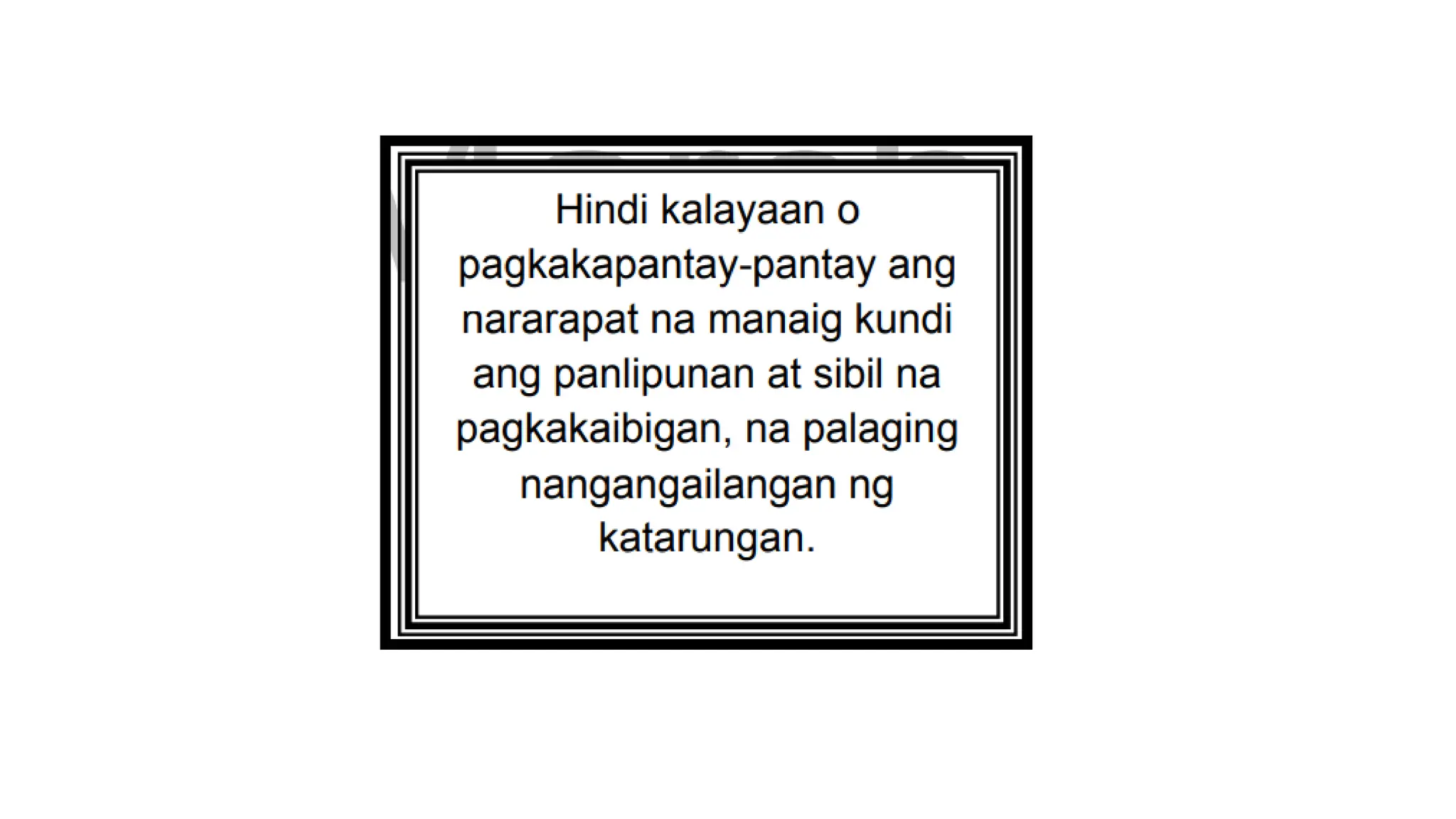 LAYUNIN NG LIPUNAN _Ano nga ba ang lipunan? Ang salitang lipunan ay ...