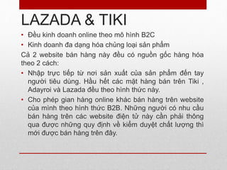Lazada tiki nhom 7 | PPT