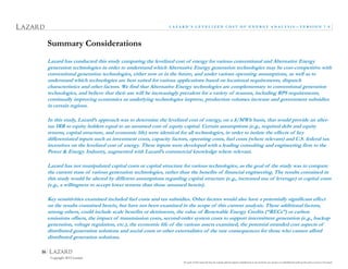 Lazard Energy Presentation | PDF | Gas and Electric | Home Utilities